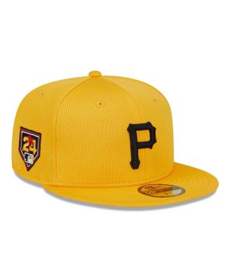 Men's New Era Gold Pittsburgh Pirates 2024 Spring Training 59FIFTY ...