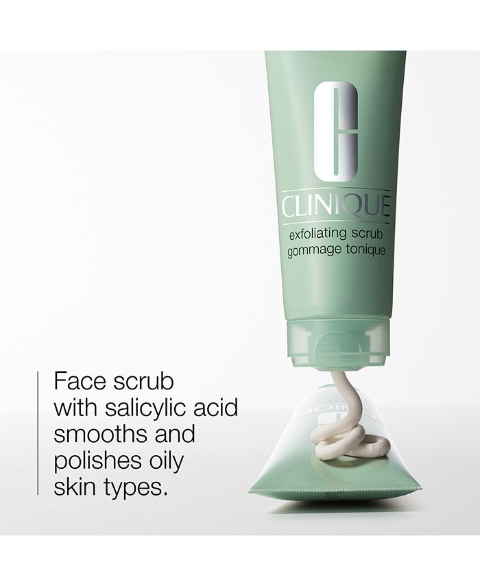 Clinique Exfoliating Face Scrub 3.4 oz. - Macy's