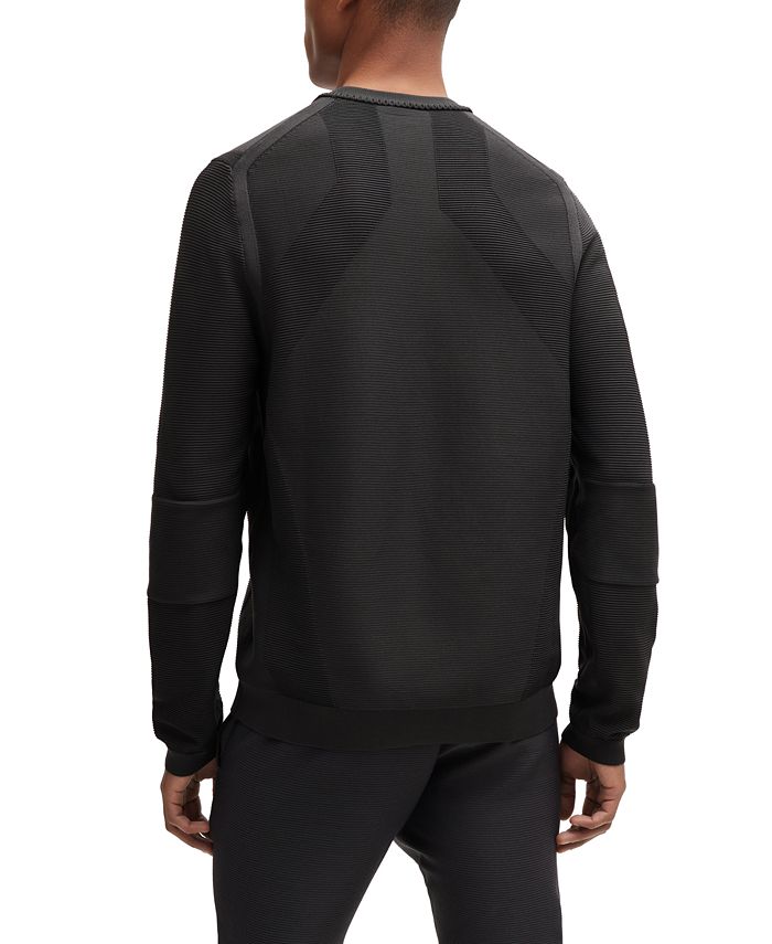 Hugo Boss Men's Regular-Fit Crew Neck Sweater - Macy's