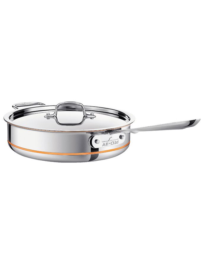 All-Clad Copper Core Cookware Set, 7 Piece - Macy's