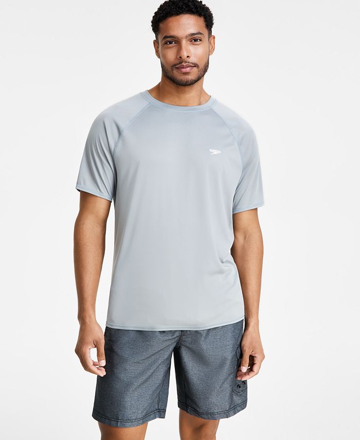 Speedo Men's Quick-Dry UPF 50+ Rash Guard - Macy's