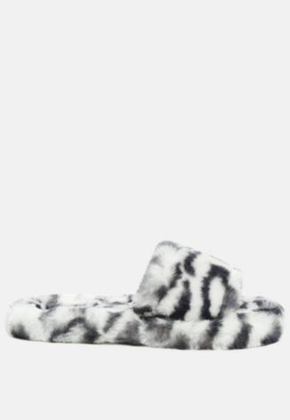 London Rag Women's Snuggle In Indoor Fur Flats - Macy's