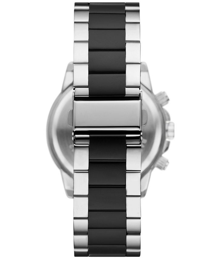 Folio Men's Three Hand Silver-Tone Alloy Watch 44mm - Macy's