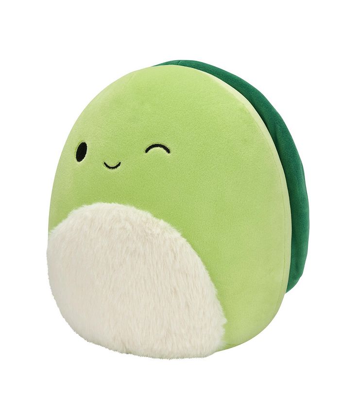Squishmallows 8" Henry, Winking Turtle with Fuzzy Belly Plush - Macy's