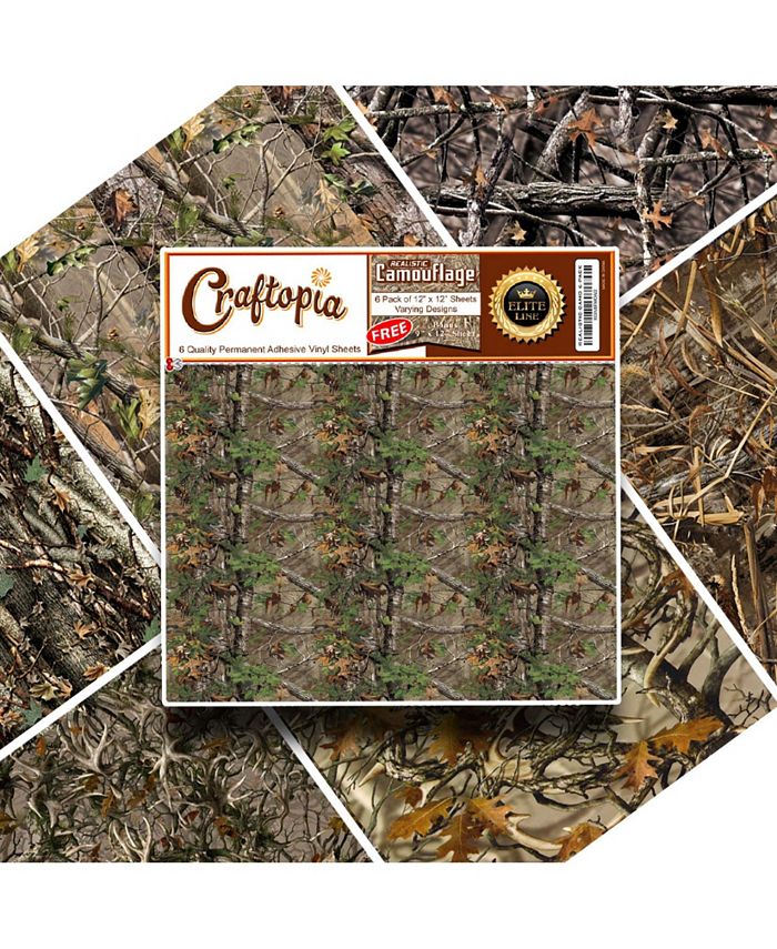 Craftopia USA Craftopia Vinyl for Cricut Self Adhesive Sheets and HTV ...