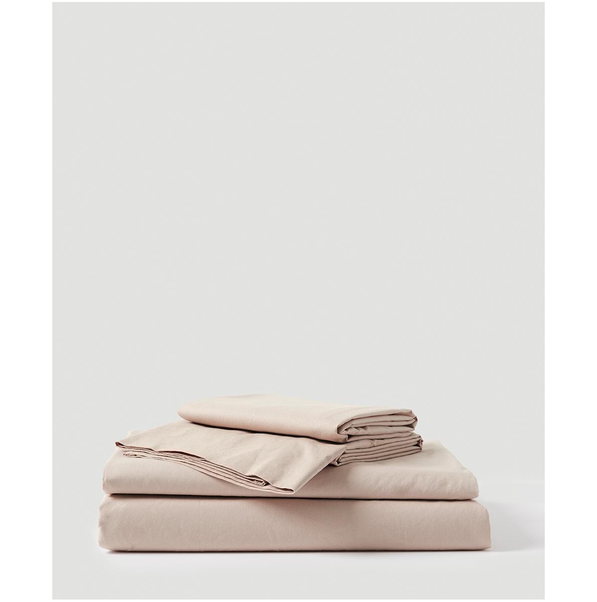 Click here for Cotton Cool-Air Percale Sheet Set - Queen - Oat prices