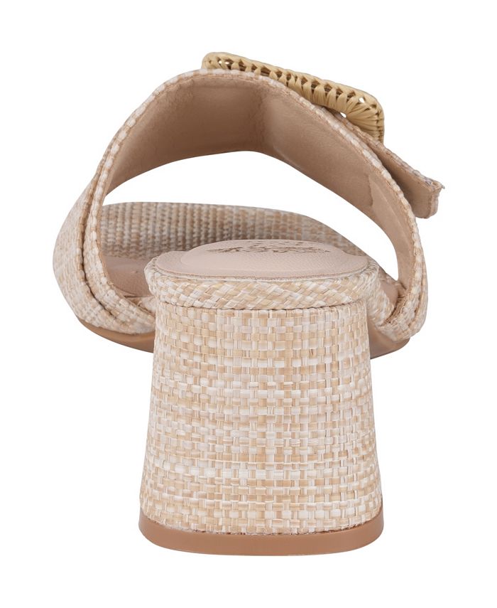 GC Shoes Women's Britta Buckle Block Heel Dress Sandals - Macy's