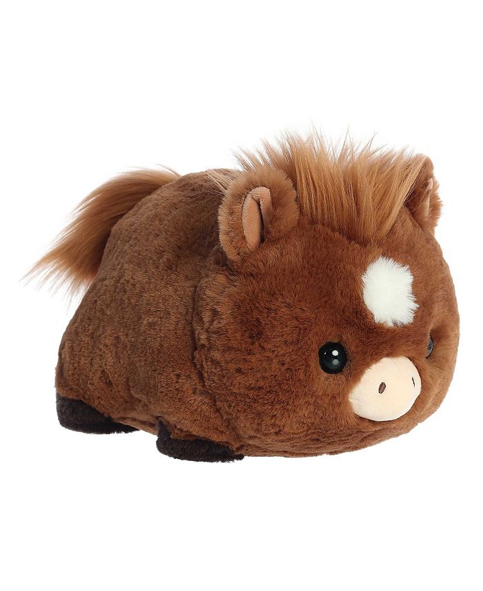 Aurora Medium Hudson Horse Spudsters Adorable Plush Toy Brown 10.5 ...