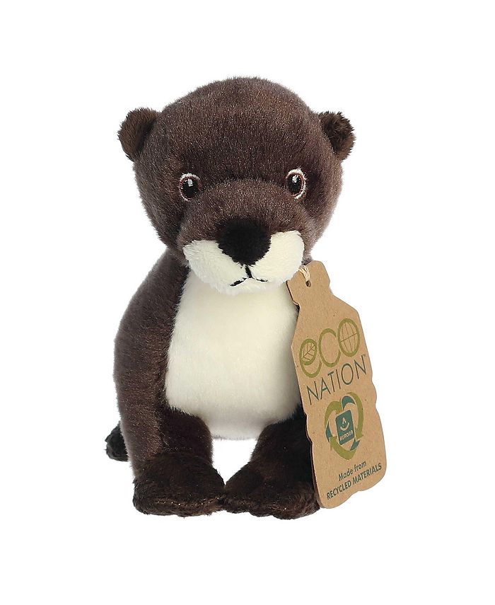 Aurora Medium Eco Softies River Otter Eco Nation Eco-Friendly Plush Toy ...