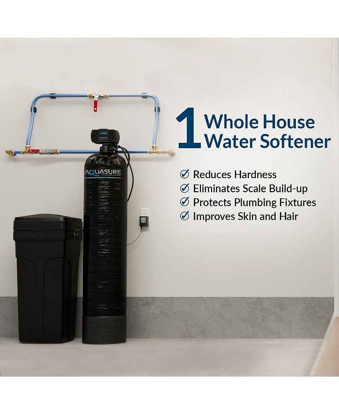 Aquasure Harmony Series | 48,000 Grains Whole House Water Softener & 75 ...