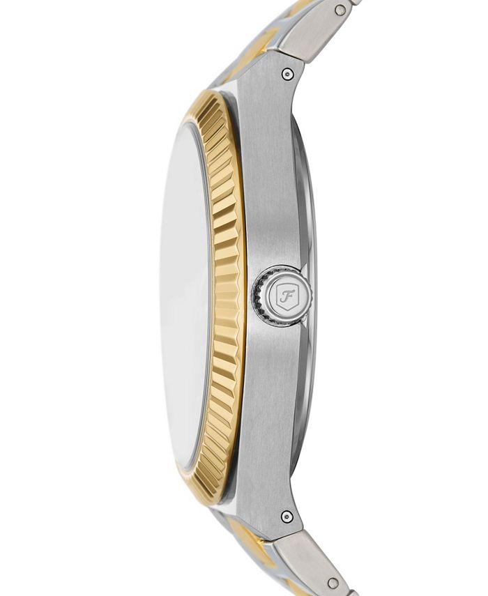 Fossil Women's Scarlette Three-Hand Two-Tone Stainless Steel Watch 38mm ...