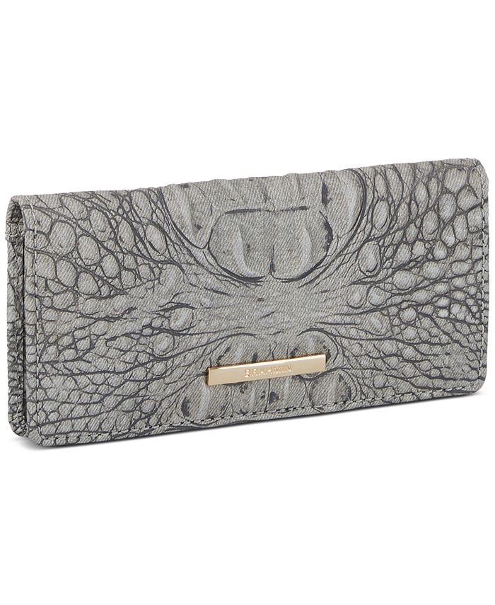 Brahmin Ady Embossed Leather Wallet - Macy's
