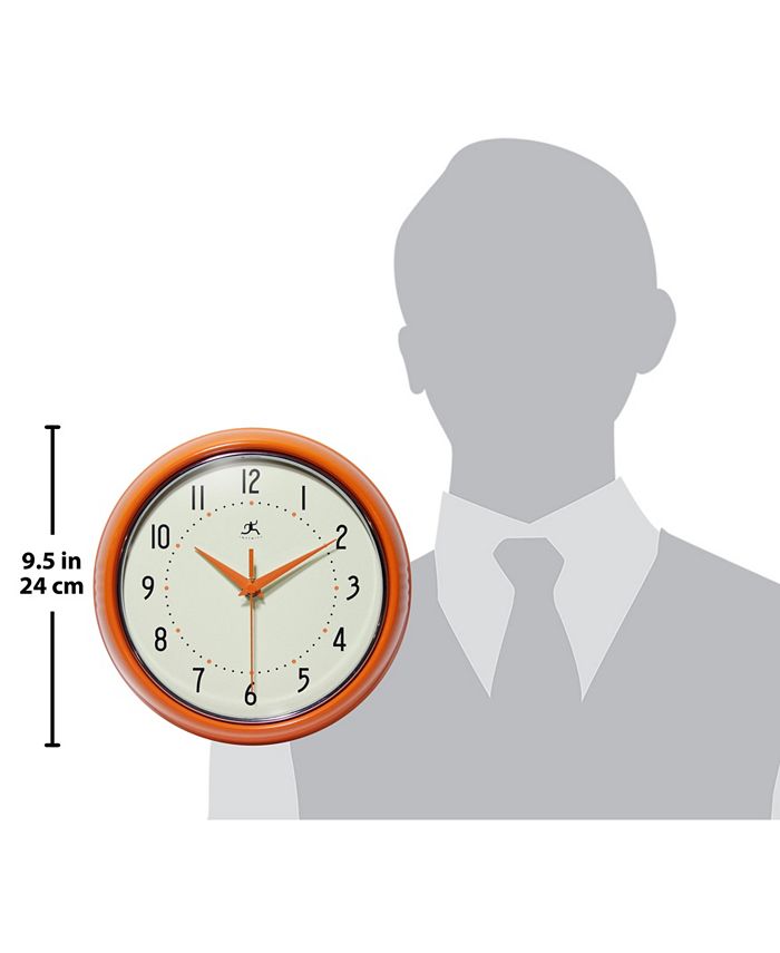 Infinity Instruments Round Wall Clock - Macy's