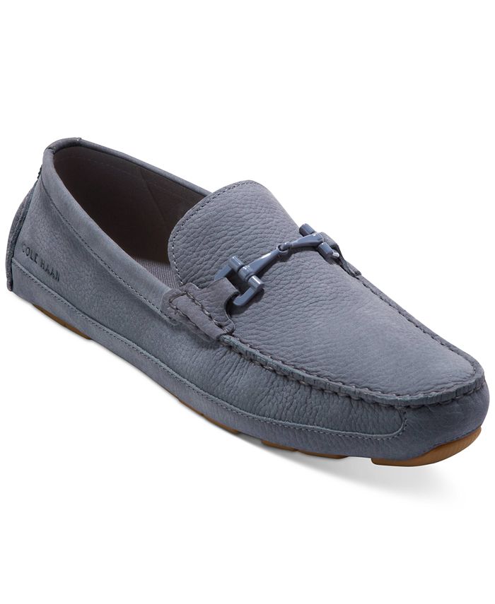 Cole Haan Men's Wyatt Leather Bit Driver - Macy's