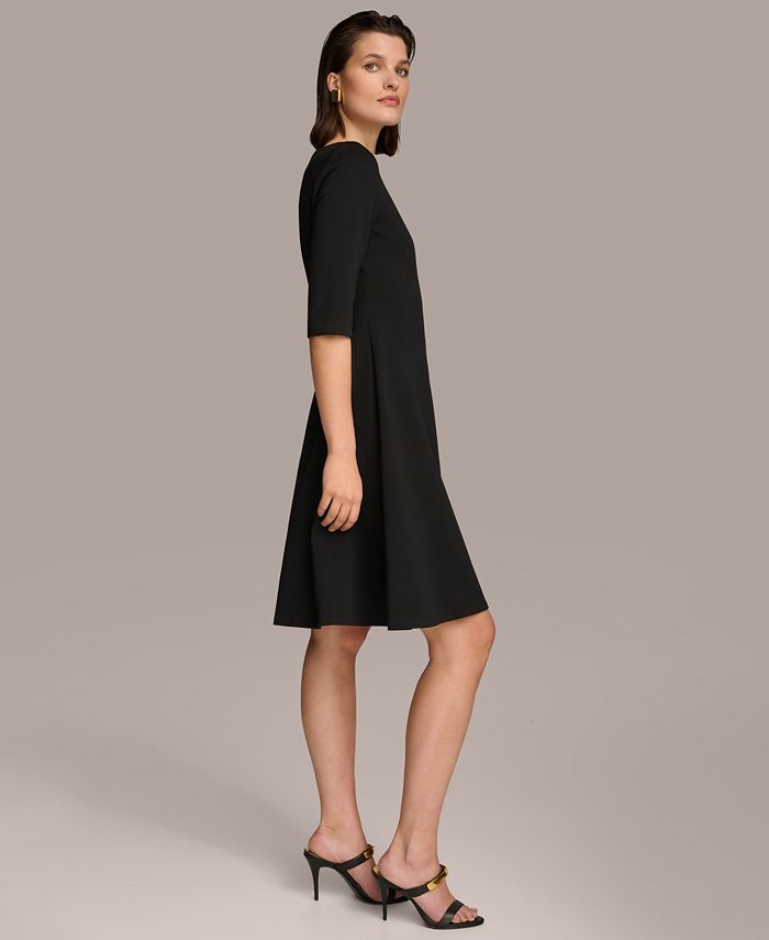 Donna Karan New York Donna Karan Women's Structured A-Line Dress - Macy's