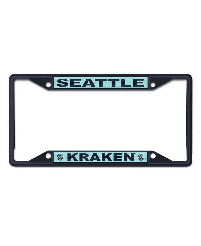 Wincraft Seattle Kraken Chrome Colored License Plate Frame - Macy's
