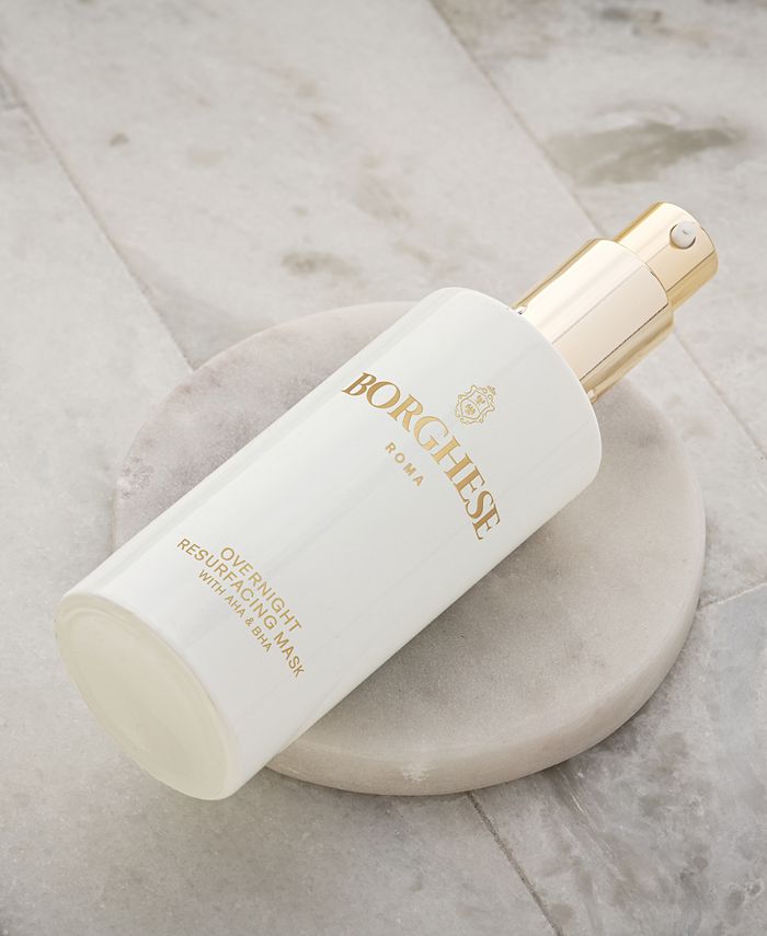 Borghese Overnight Resurfacing Mask With AHA & BHA - Macy's