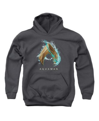 Aquaman Movie Youth Water Shield Pull Over Hoodie / Hooded Sweatshirt ...