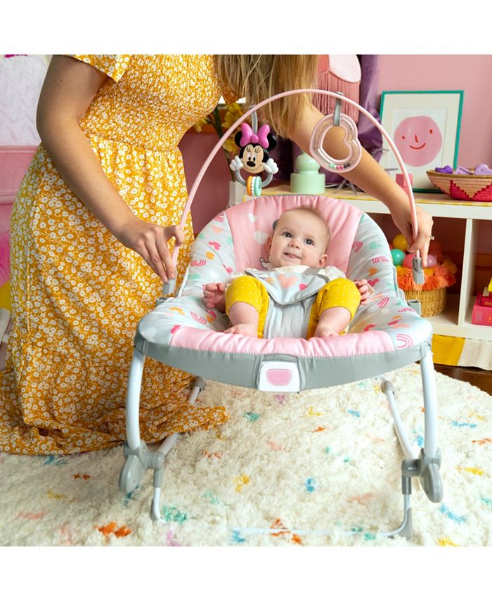 Bright Starts Minnie Mouse Forever Besties™ Infant to Toddler Rocker ...