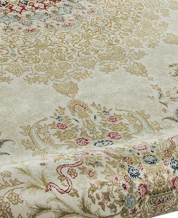 Kenneth Mink Majestic Elegance Tabriz 2'3" x 10' Runner Area Rug - Macy's