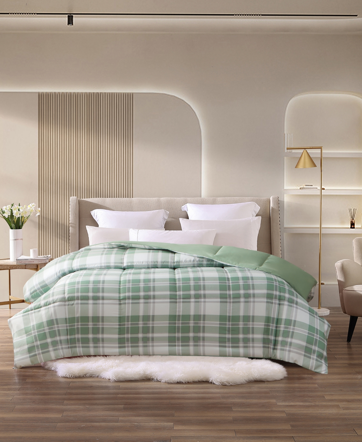 Click here for Royal Luxe Reversible Down Alternative Comforter... prices