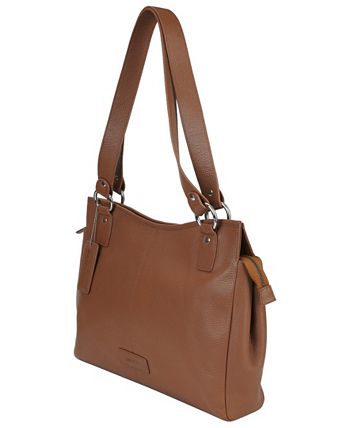 Mancini Pebble Kelsea Leather Shoulder Bag - Macy's