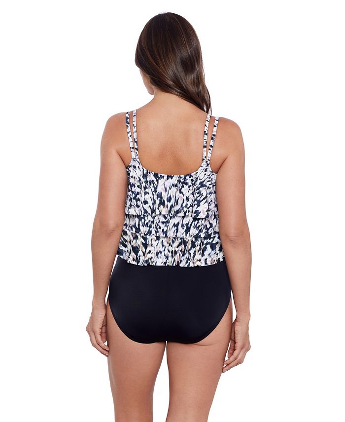 Shapesolver By Penbrooke Womens Shapesolver Triple Tier Fauxkini One