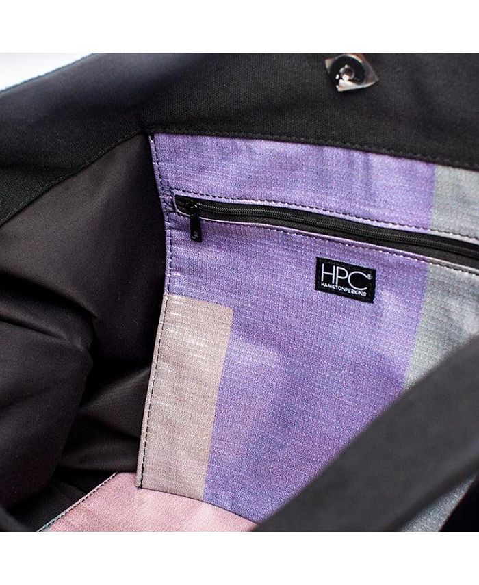 Hamilton Perkins Collection Earth Bag Hobo, Black (Recycled Plastic ...