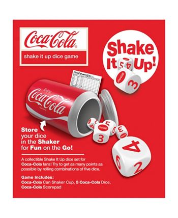 Masterpieces Officially Licensed Coca-Cola Shake It Up Dice Game - Macy's