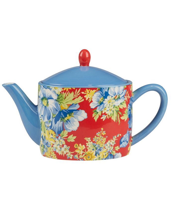Certified International Blossom Teapot - Macy's