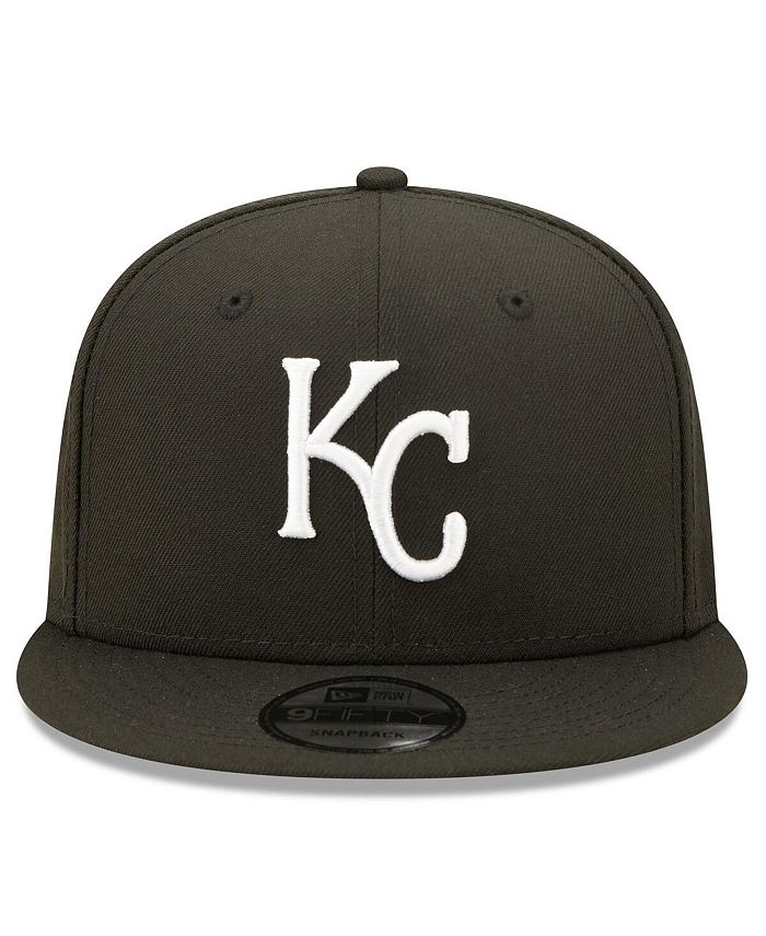 New Era Men's Black Kansas City Royals Team 9FIFTY Snapback Hat - Macy's