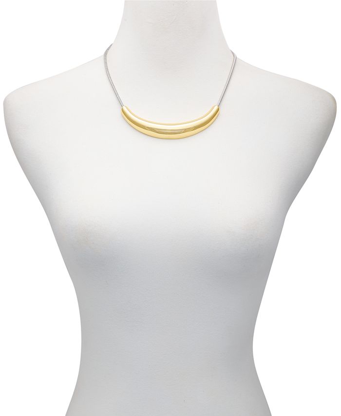 Vince Camuto Two-Tone Statement Necklace, 18