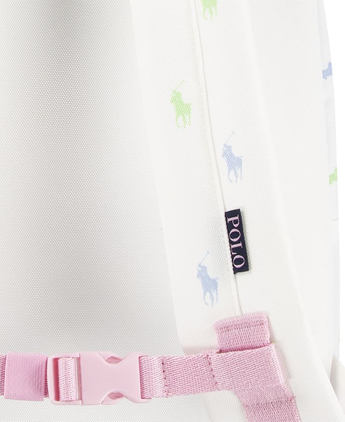 Polo Ralph Lauren Big Girls Pony Adjustable Backpack - Macy's