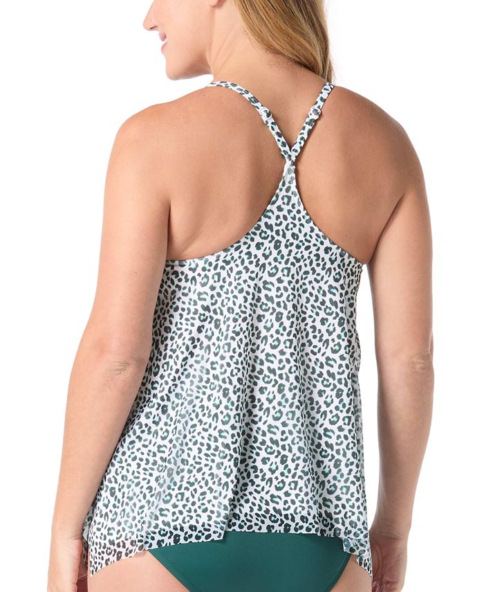 Coco Reef Women's Current Underwire Racerback Tankini Top - Macy's
