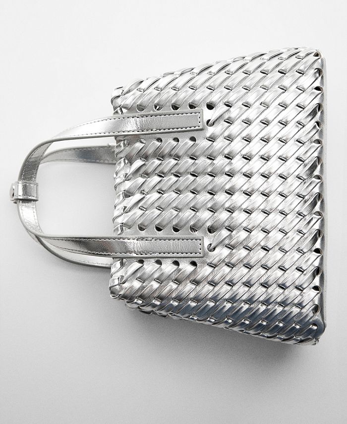 MANGO Women's Lattice Design Bag - Macy's