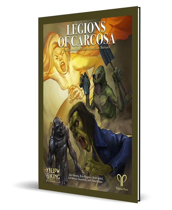 Pelgrane Press - Legions of Carcosa - The Yellow King Bestiary Rpg Book ...
