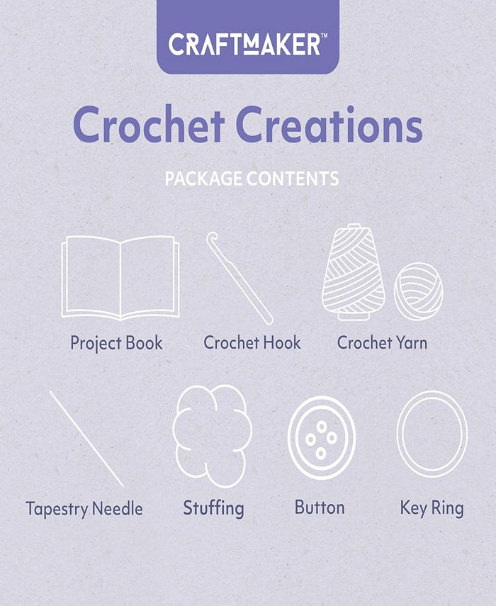 Craft Maker - Crochet Creations Kit - Macy's