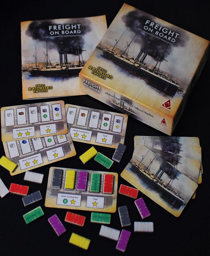 Archona Games - Small Railroad Empires - Freight on Board Board Game ...
