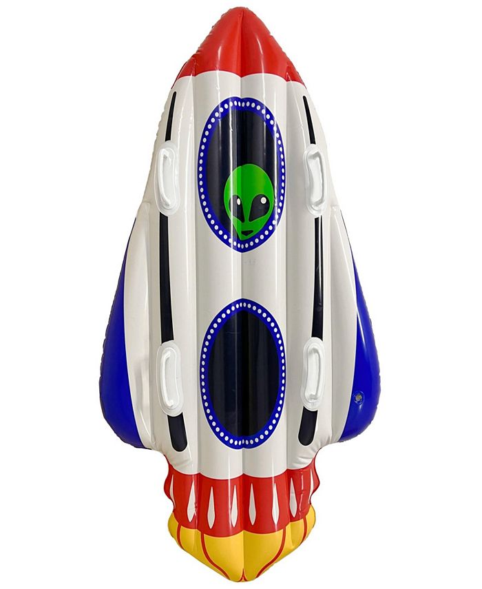 SNOWFUN - Alien Inflatable Rocket Snow Tube - Macy's