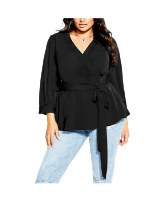 CITY CHIC Plus Size Sultry Top - Macy's