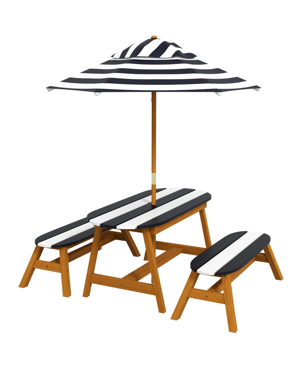 Click here for Outsunny Kids Picnic Table Set w/ Removable Umbrel... prices