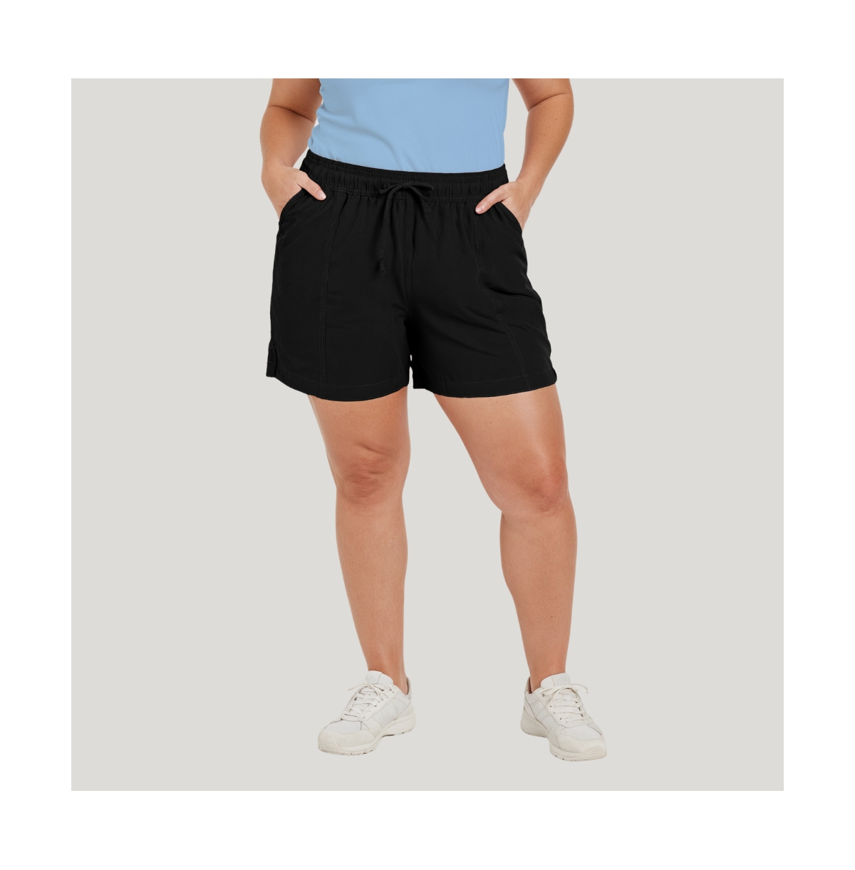 Click here for Calypsa Womens Plus Size 4 Board Shorts - Midnight... prices