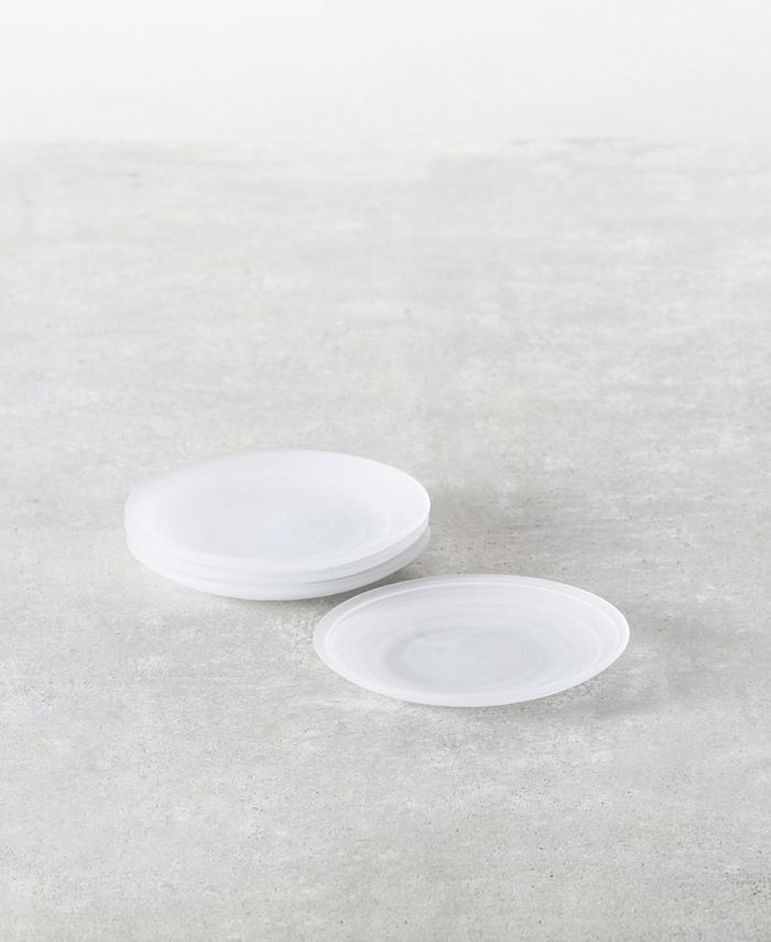 Fortessa La Jolla Glass Bread & Butter Plates, Set of 4 - Macy's