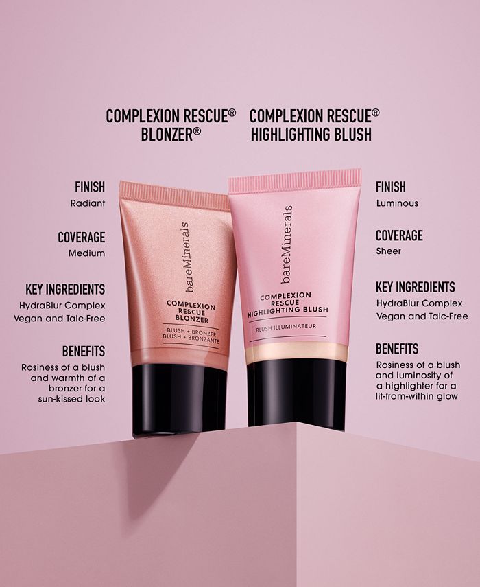 bareMinerals Complexion Rescue Liquid Blonzer Blush + Bronzer, 0.5 oz ...