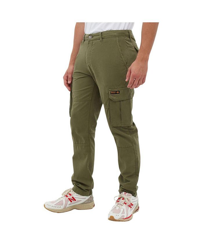 Bench DNA Men's Sergei Regular Fit Twill Cargo Pants - Macy's