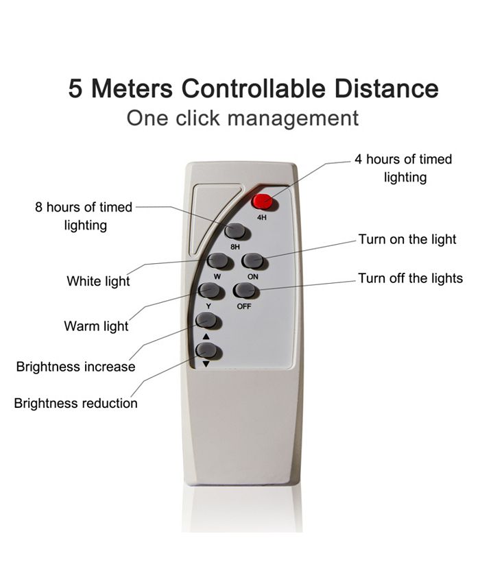 Simplie Fun Solar Column Headlights With Dimmable LED - Macy's
