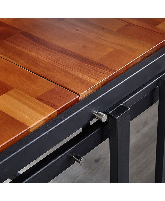 Simplie Fun Conversion Solid wood table /shelf Wholesales folding table ...