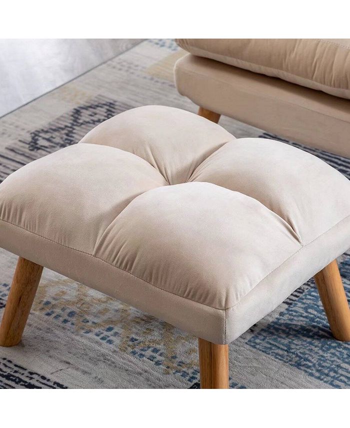 Simplie Fun Soft Comfortable 1 Piece Accent Click Clack Chair With ...