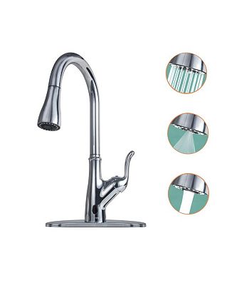 Simplie Fun Pull Down Touchless Single Handle Kitchen Faucet - Macy's