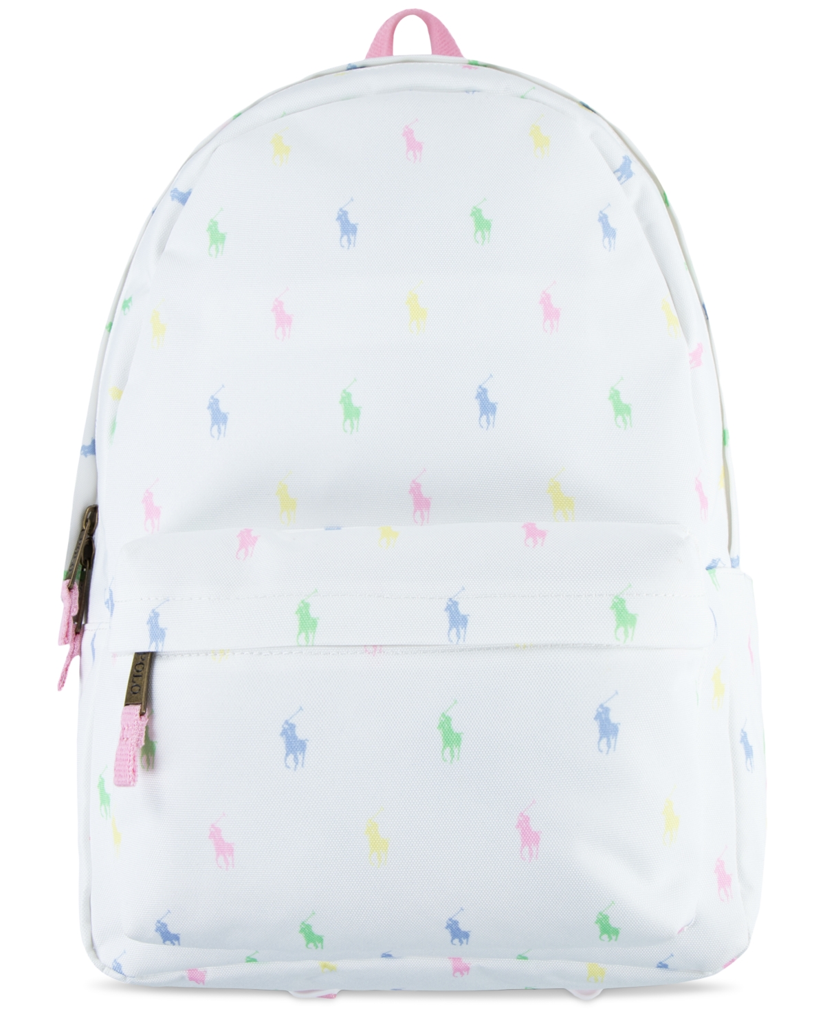 Click here for Polo Ralph Lauren Kids Polo Pony Backpack - White prices